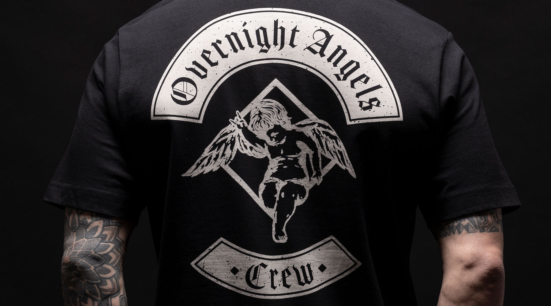 Elevating Style with 240 gsm Cotton Tees - Overnight Angels Crew