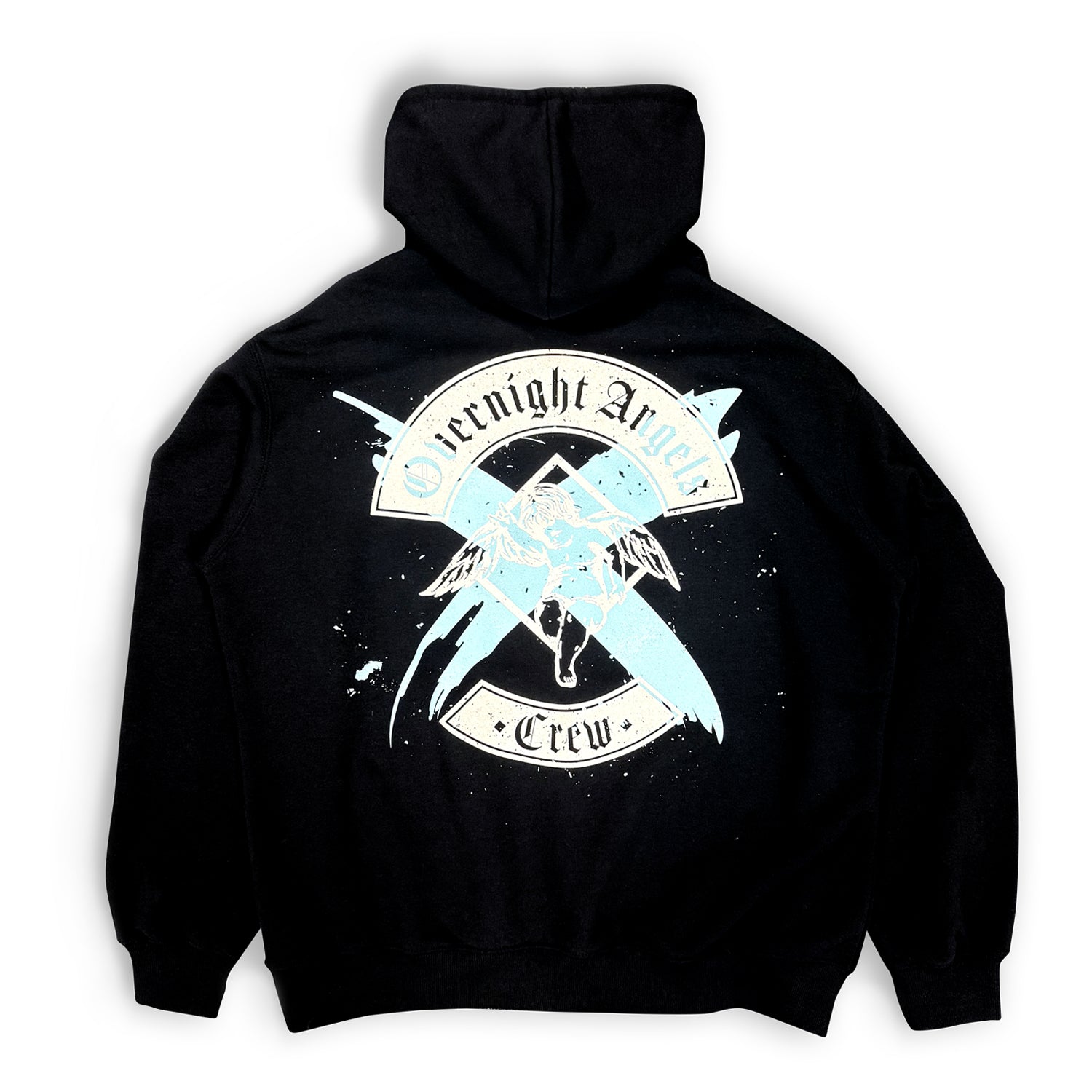 The Limited Edition “X” Hoodie - Black – Overnight Angels Crew