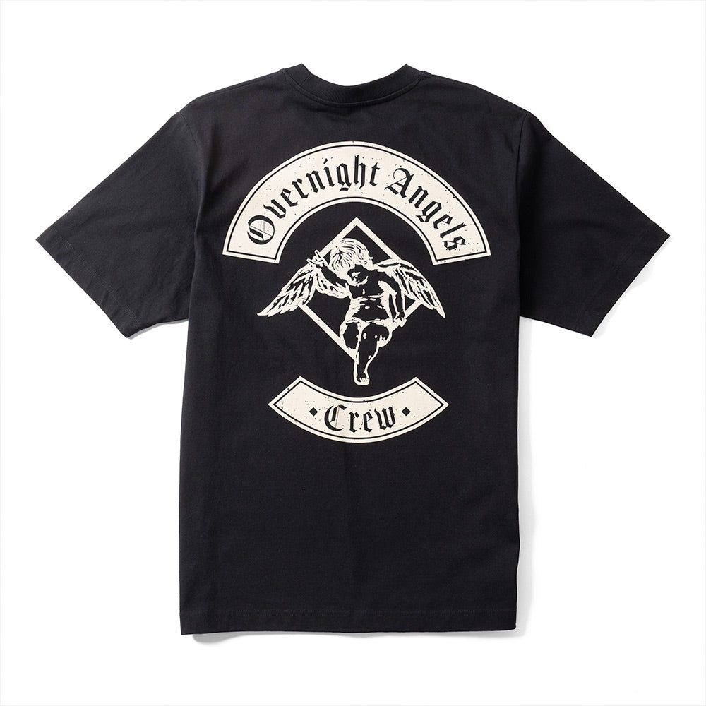 Crew Originals Oversized T-Shirt - Black - Overnight Angels Crew